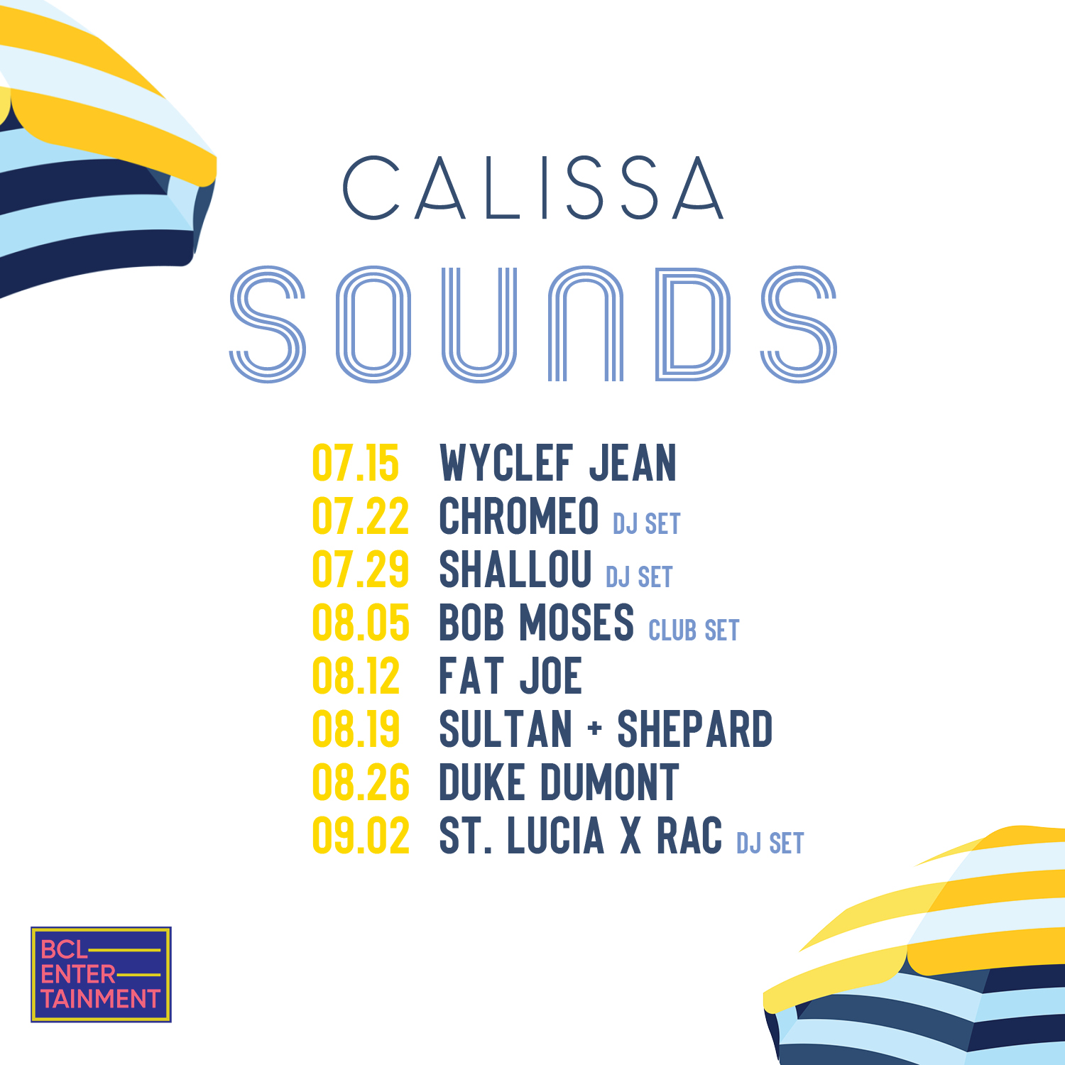 Calissa Sounds Is Back For Another Season Hosting Exclusive Live ...
