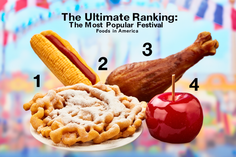 Most Popular Festival Foods in America Ranked | Social Life Magazine