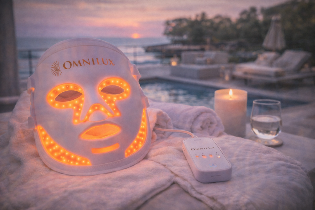 Omnilux Hamptons: The Luxury LED Face Mask